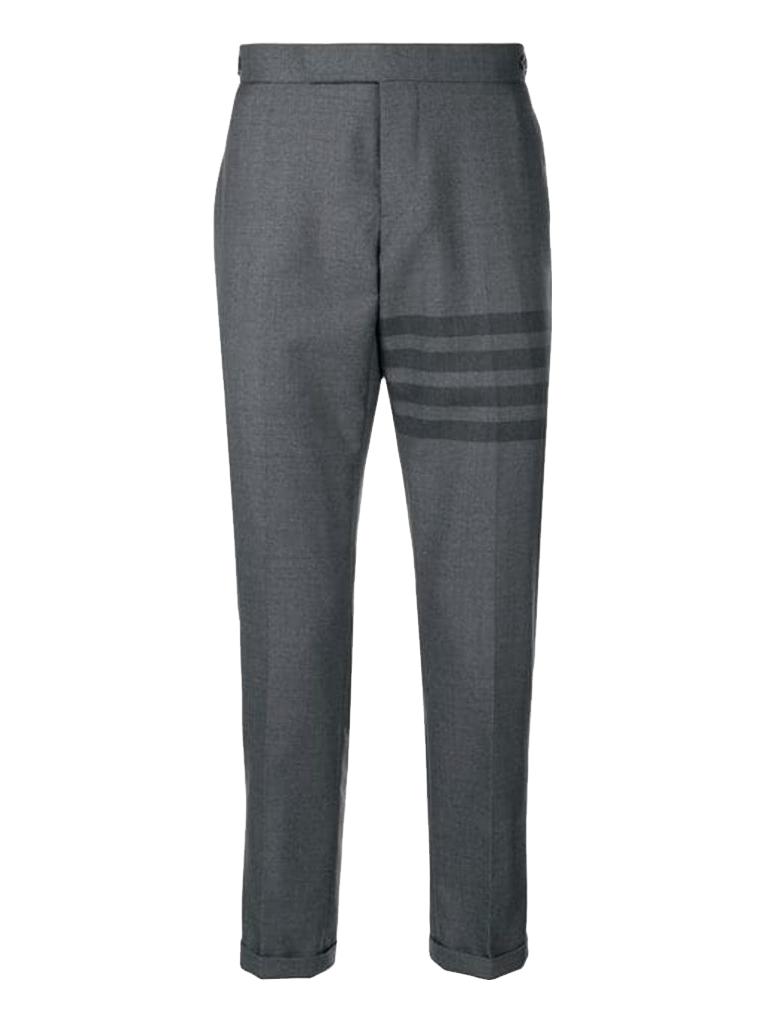 THOM BROWNE Thom Browne 4-Bar Skinny-Fit Trousers
